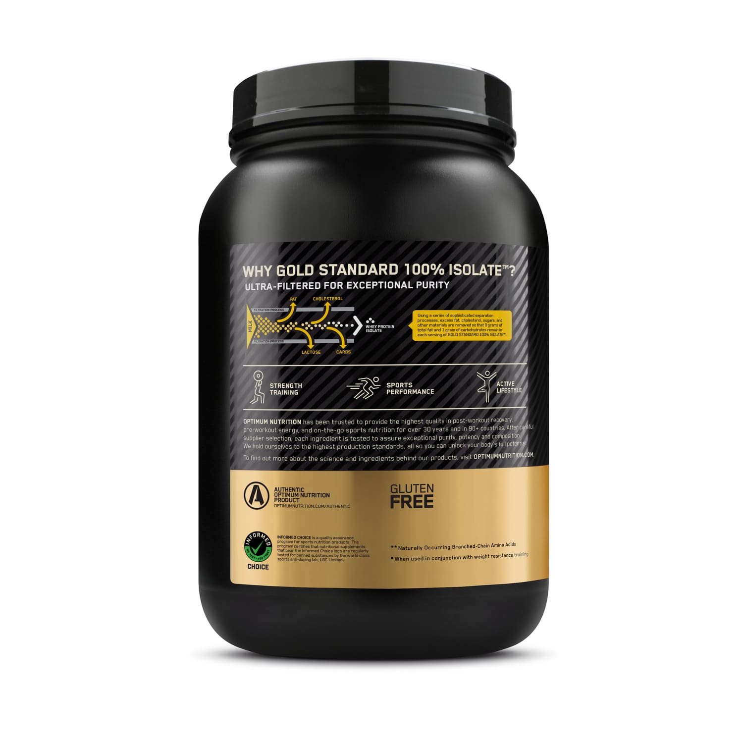 100% Whey Gold Isolate ON | EnergyZone