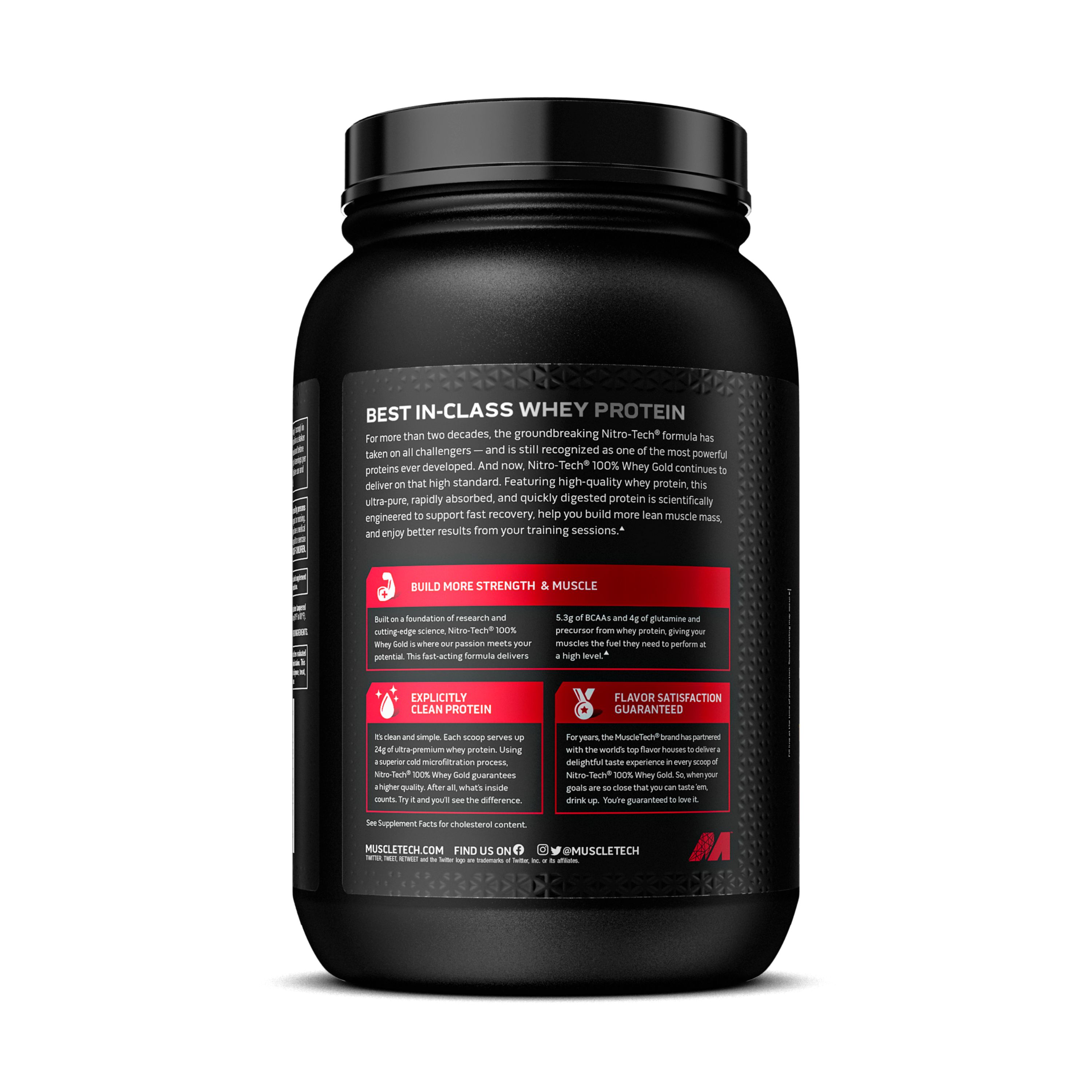 Nitro Tech 100% Whey Gold Protein | EnergyZone