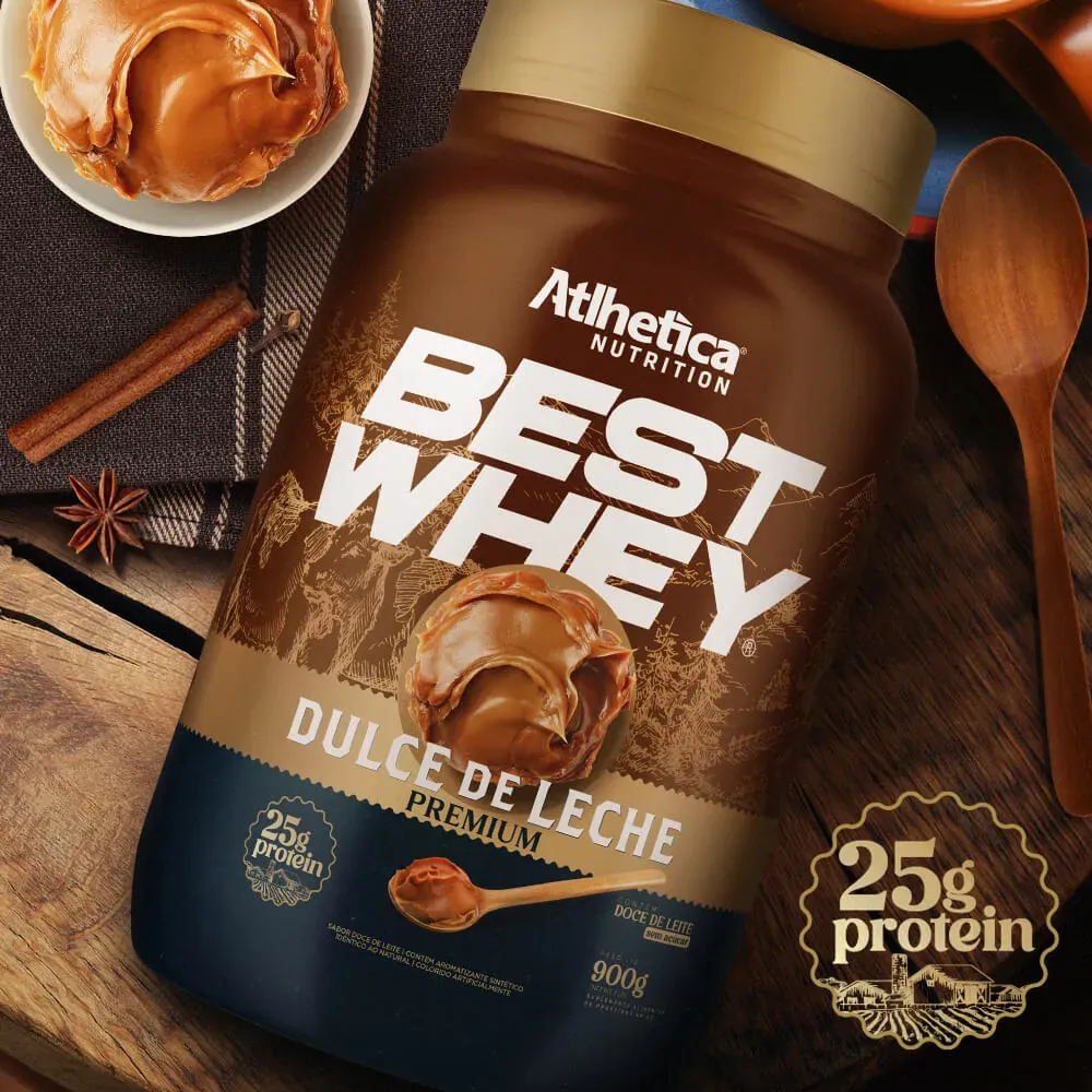 Best Whey Protein 900grs Dulce de leche Atlhetica Nutrition | EnergyZone