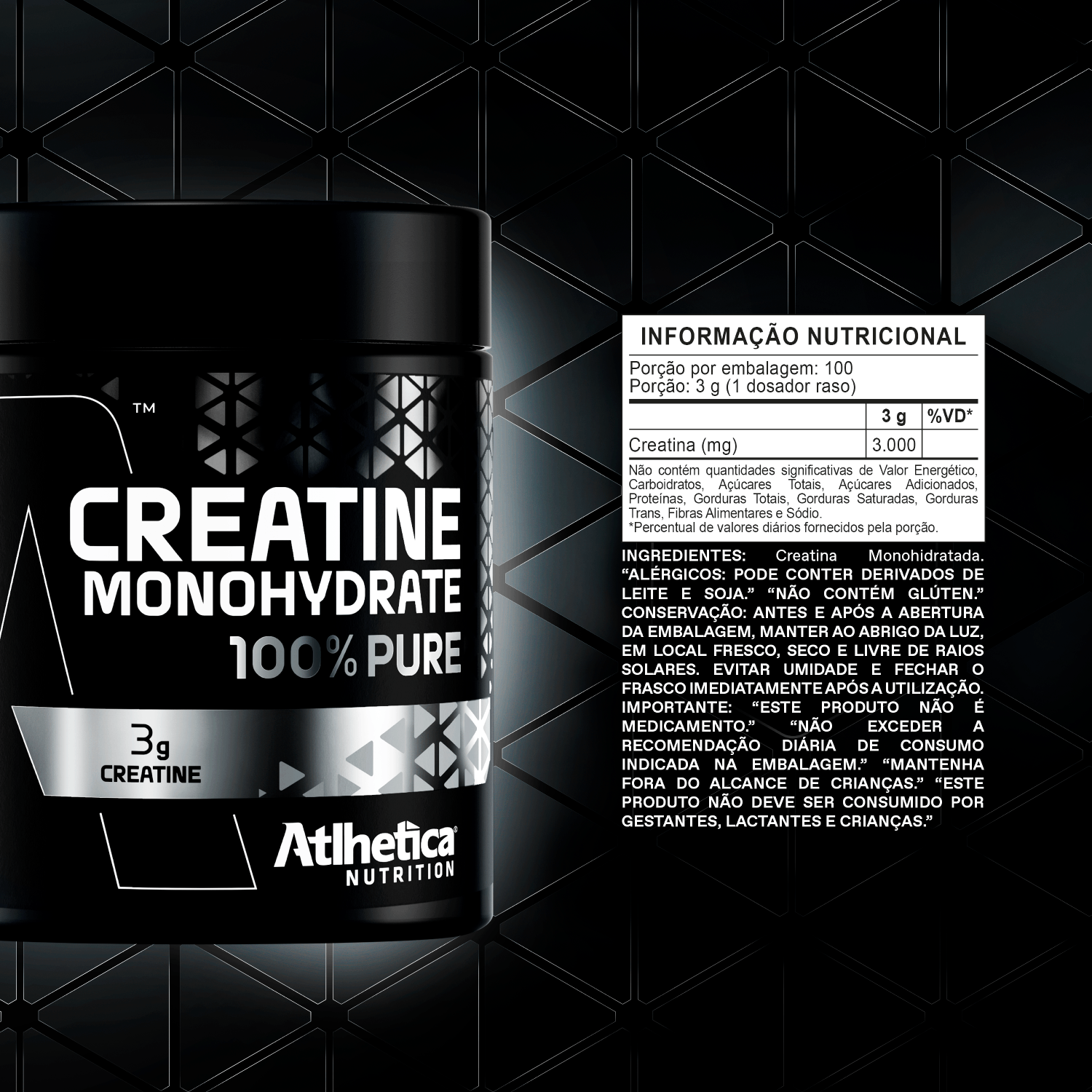 Creatina Micronizada 100% Pura Atlhetica Nutrition | EnergyZone