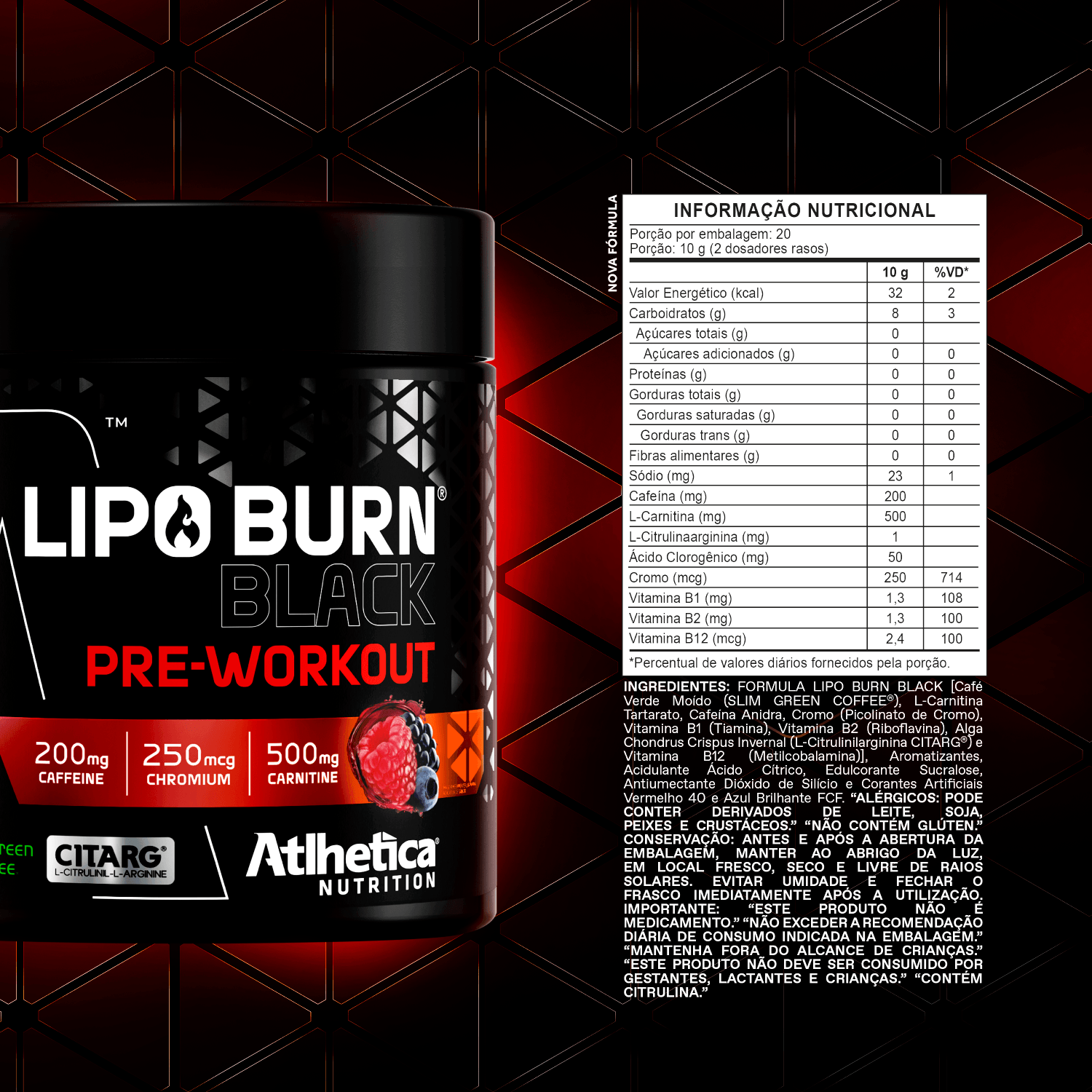 Atlhetica Nutrition Pre-Workout 200 Grs | EnergyZone